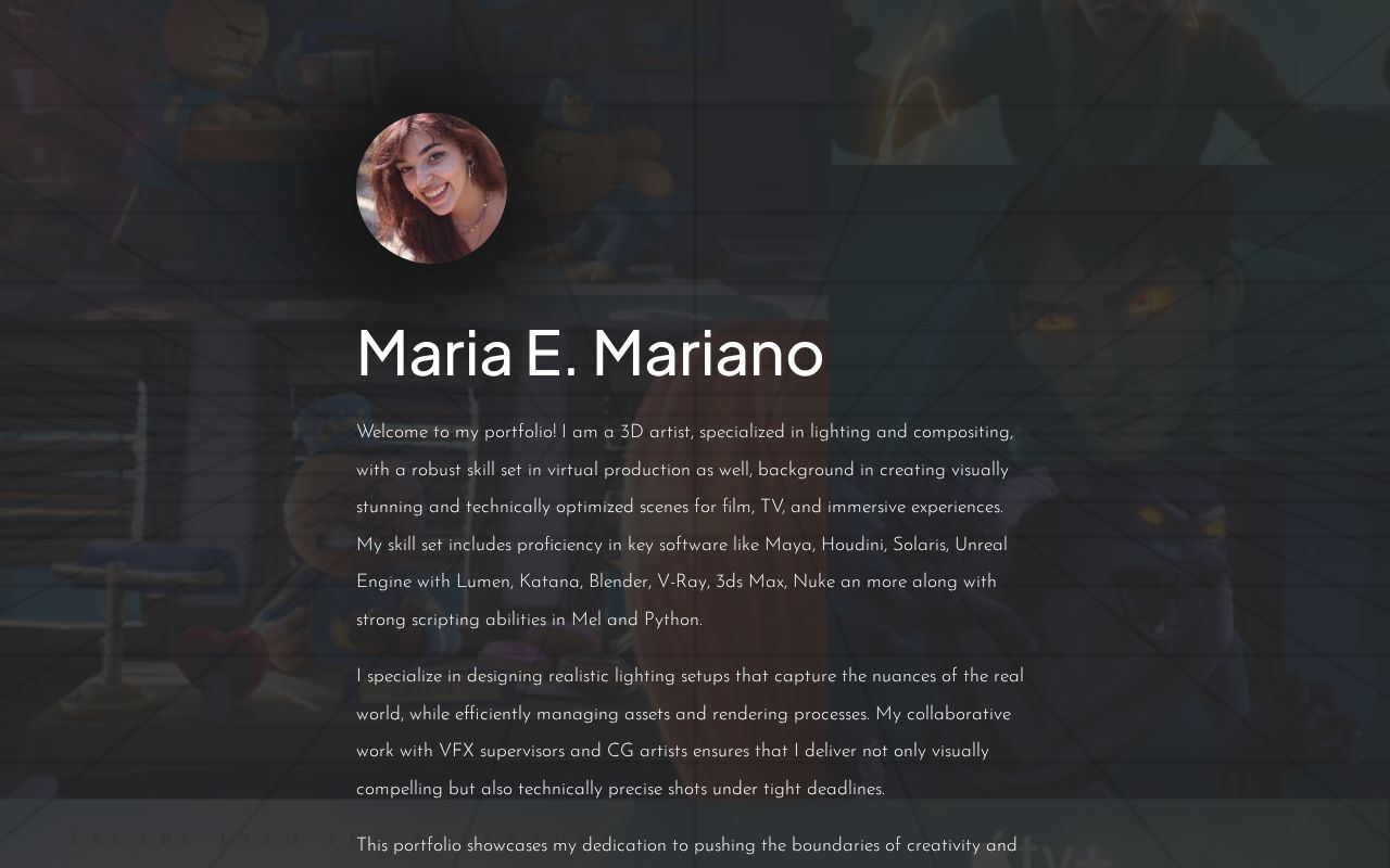 Maria Mariano Portfolio